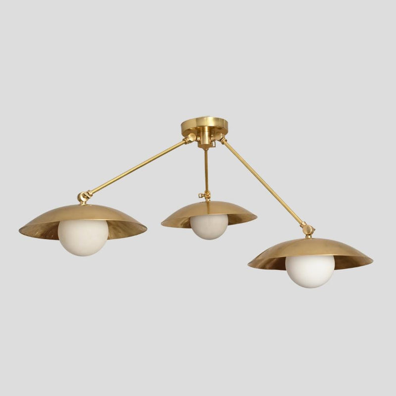 Flush mount Ceiling Light - Three arm Light